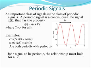 Signal classification of signal | PPT