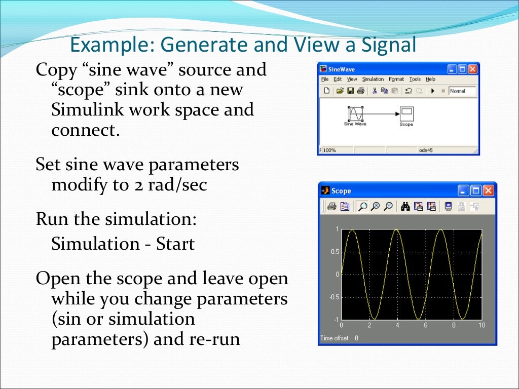Signal classification of signal