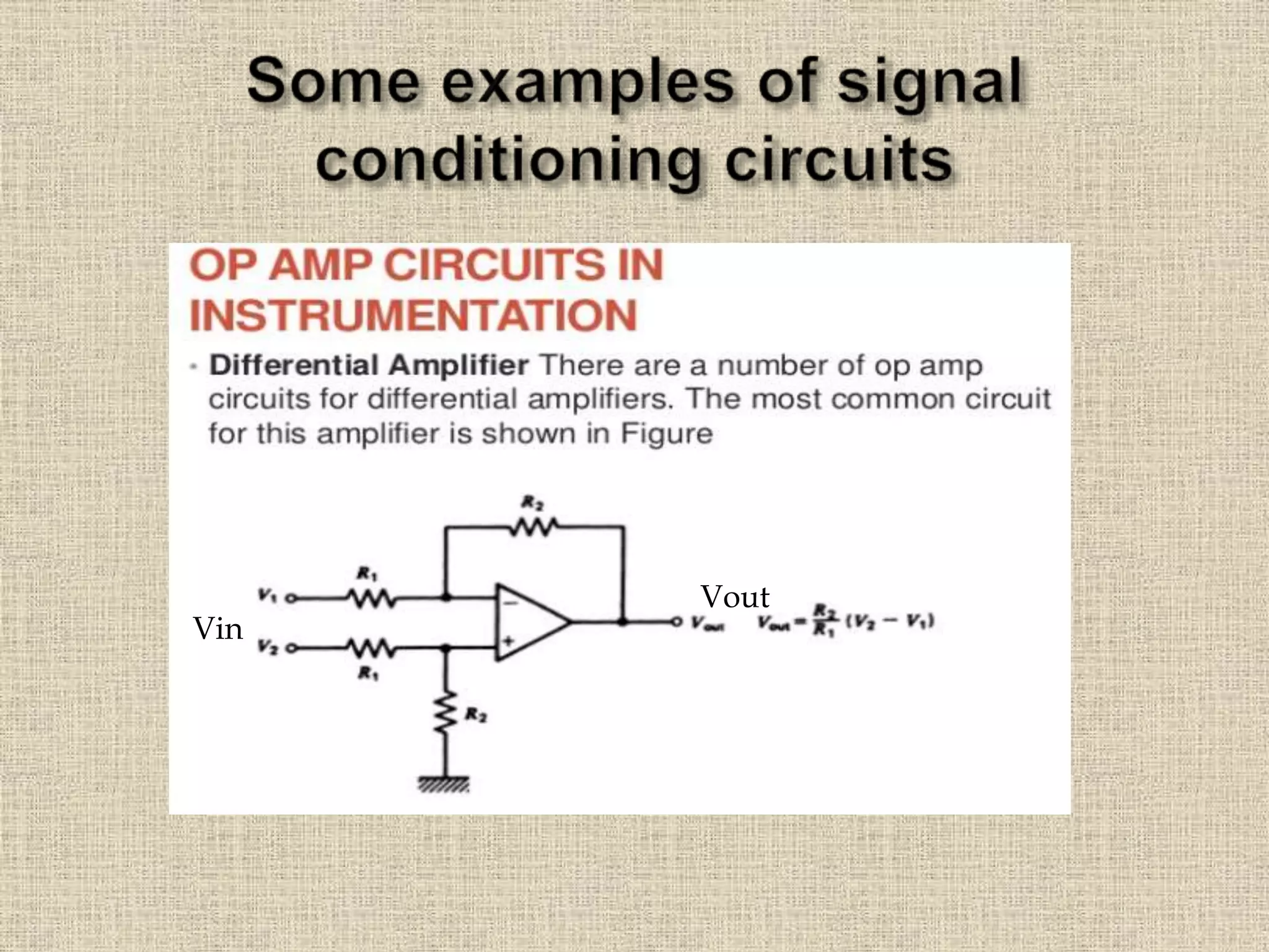 Signal conditioning | PPTX