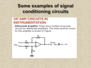 Signal conditioning | PPTX