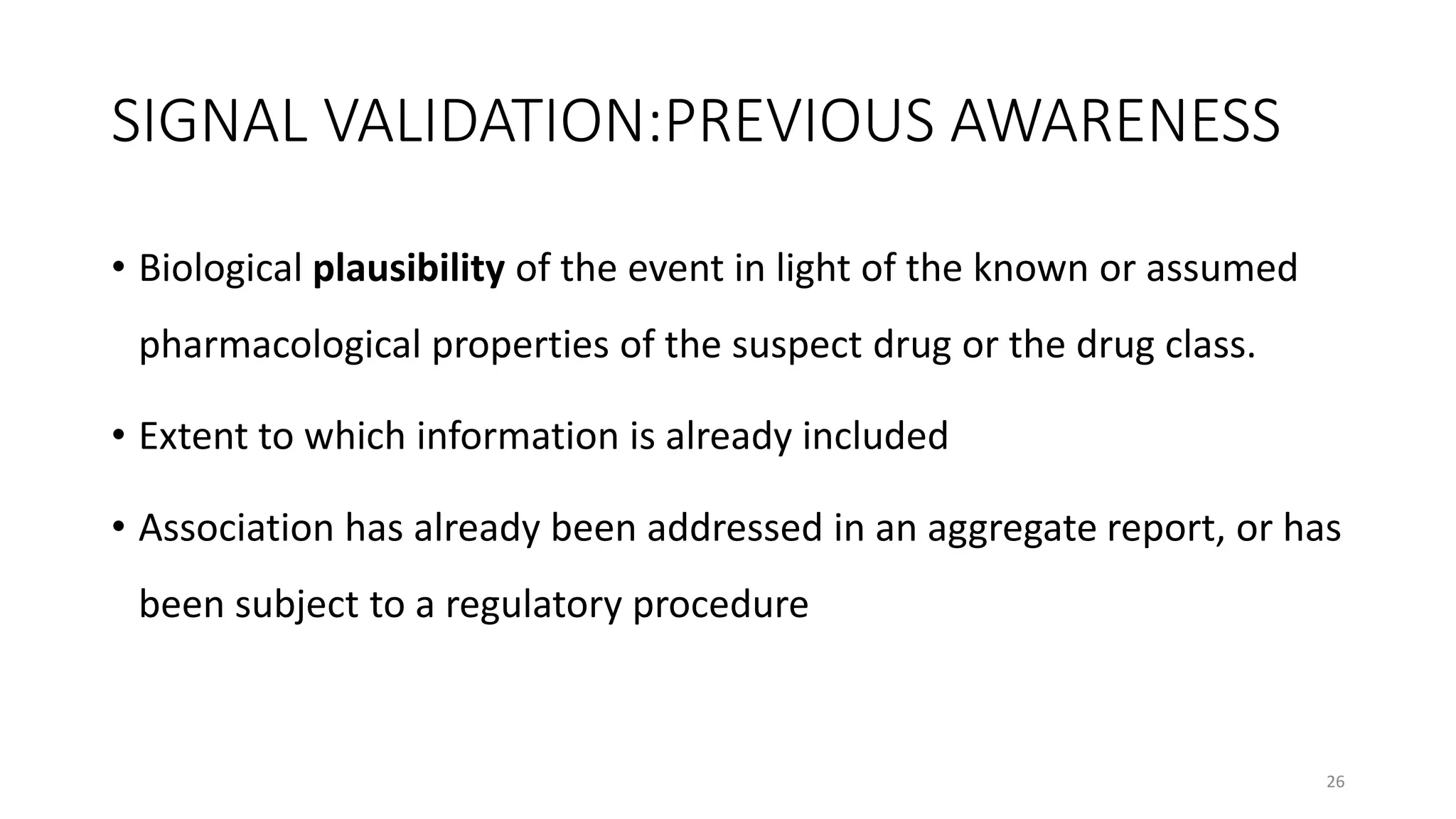 Signal detection and management | PPTX