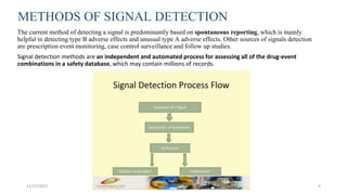 Signal Detection and Their Assessment in Clinical Trial. | PPTX