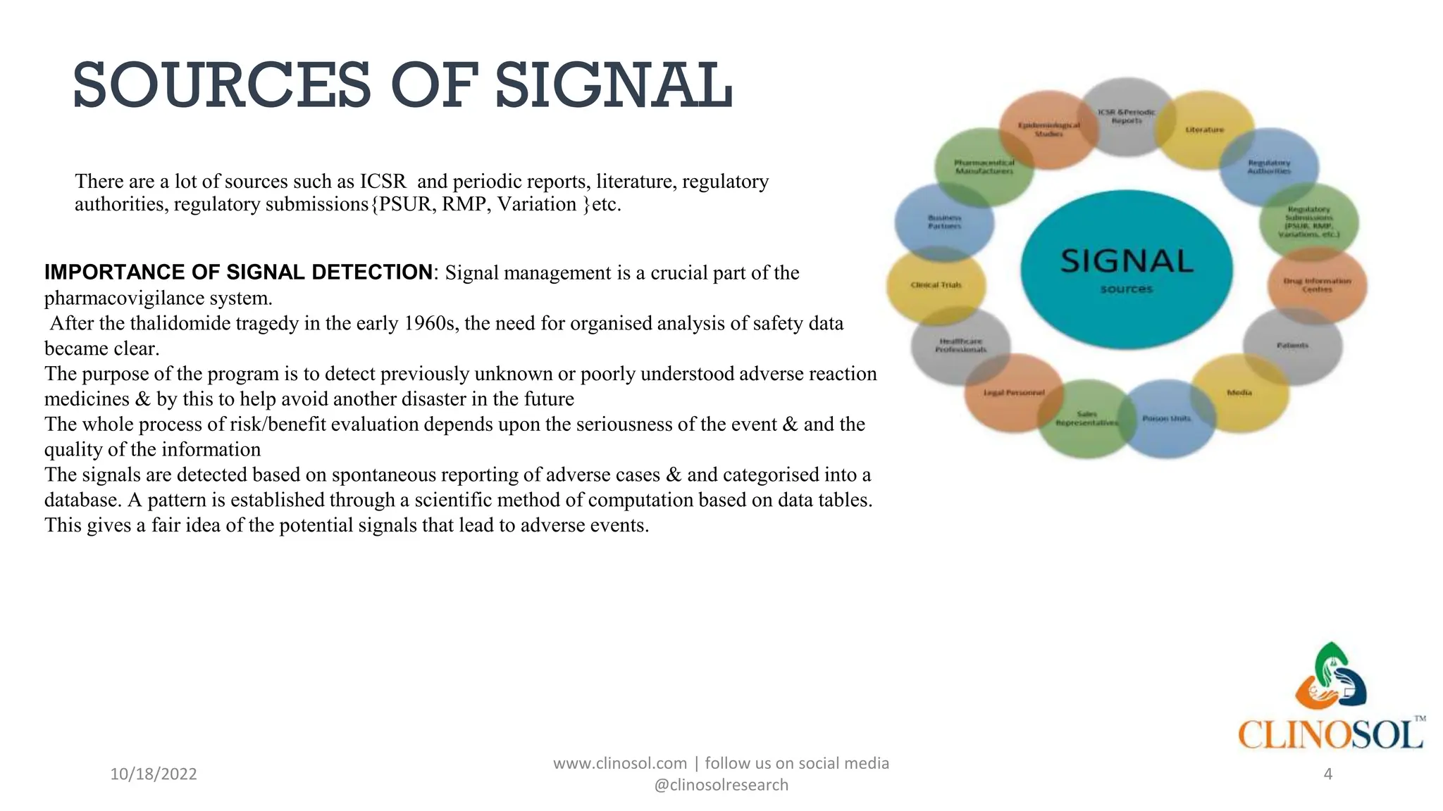 Signal detection and their assessment in clinical trials | PPTX