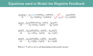Signal Discrimination in Cells Through A Negative Feedback | PDF