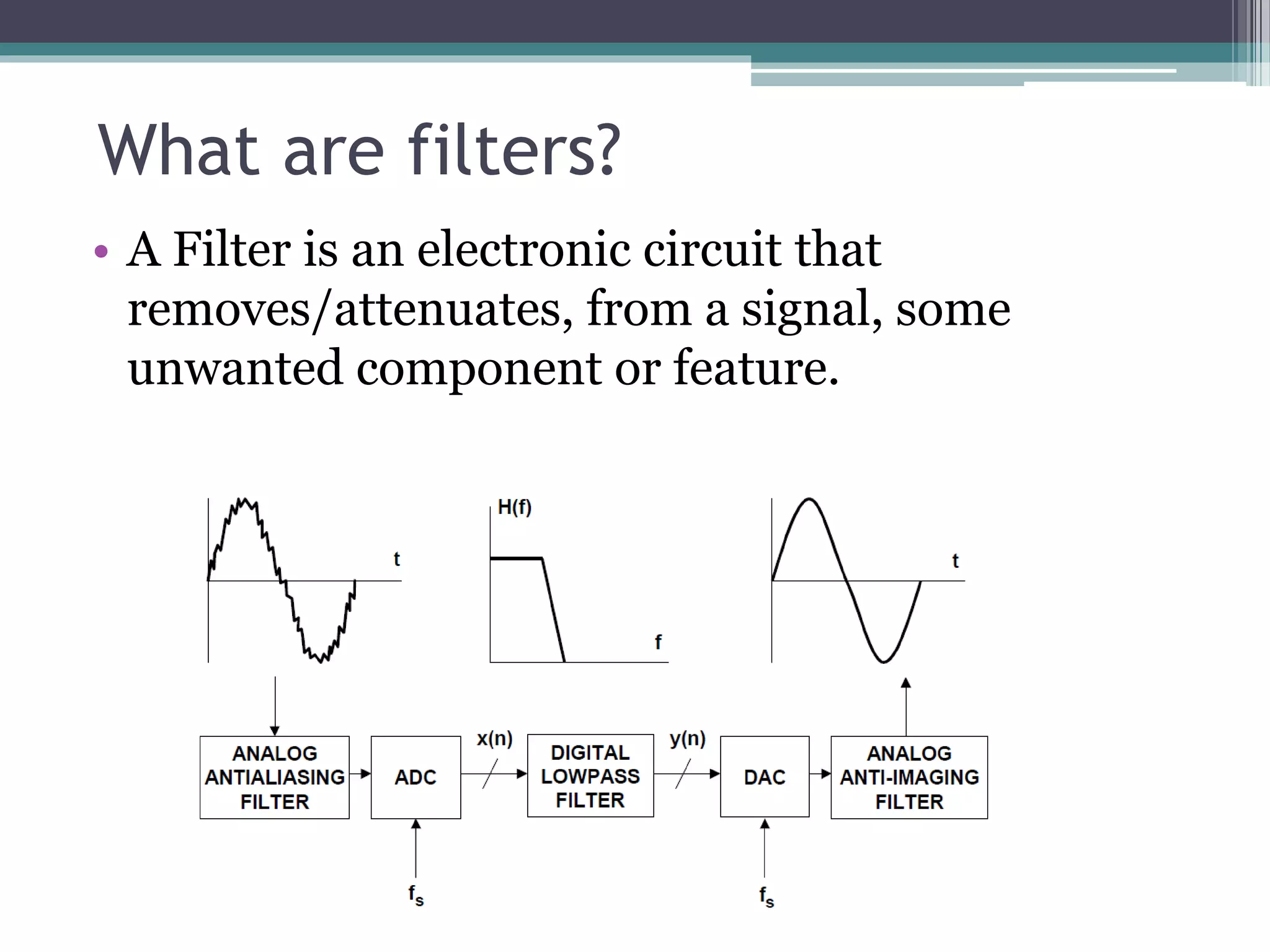 Signal Filtering | PPTX