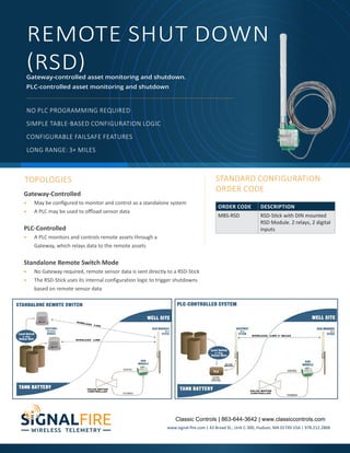Signal Fire Wireless Telemetry Catalog | PDF