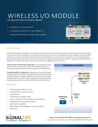 Signal Fire Wireless Telemetry Catalog | PDF