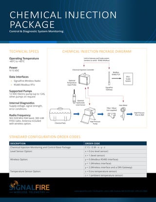 Signal Fire Wireless Telemetry Catalog | PDF