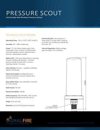 Signal Fire Wireless Telemetry Catalog | PDF