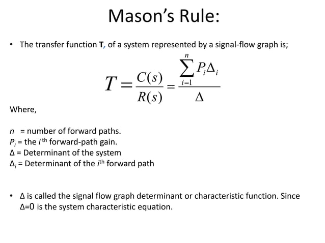 Signal Flow Graph Ppt