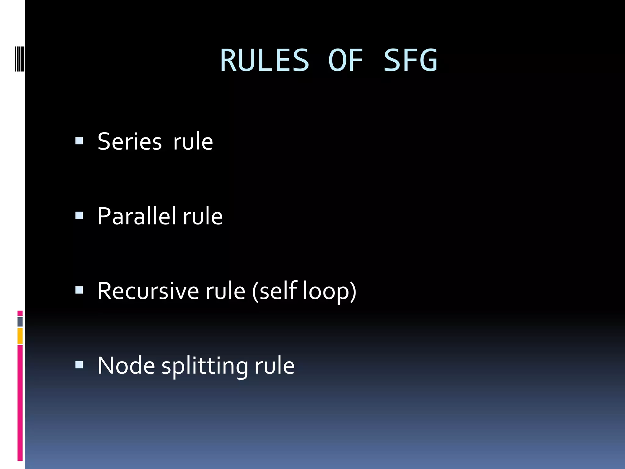 Signal flow graph | PPTX