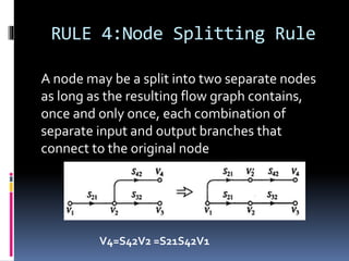 Signal flow graph | PPTX