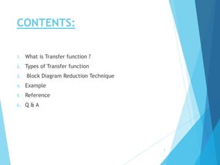 Signal Flow Graph ( control system) | PPTX