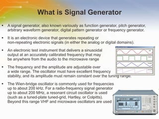 Solution on Handheld Signal Generator | PPT