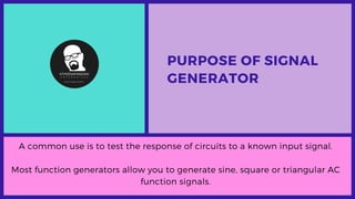 Signal generator basics | PDF