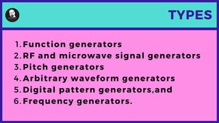 Signal generator basics | PDF