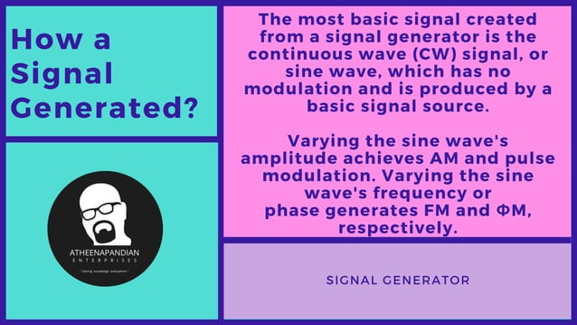 Signal generator basics | PDF | Technology & Computing