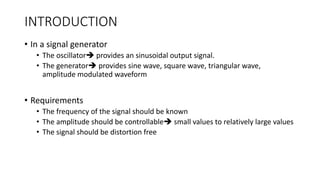 Signal generators | PPTX