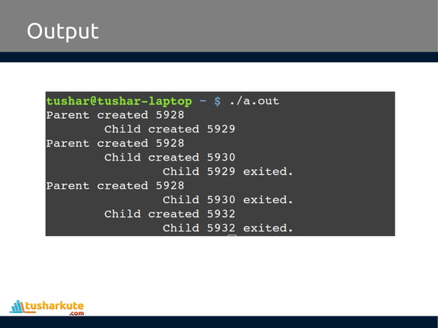 Signal Handling in Linux