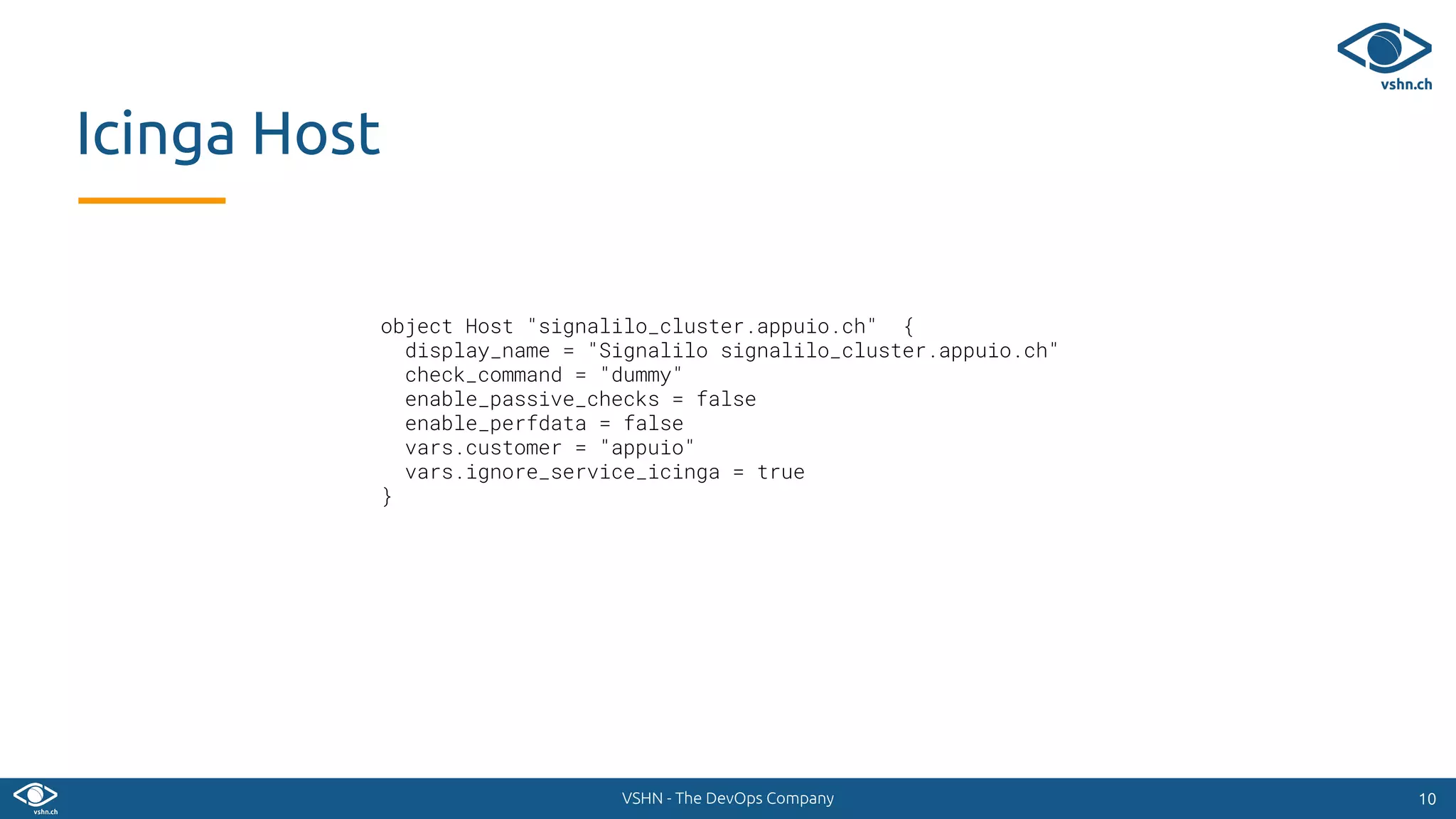 Signalilo: Visualizing Prometheus alerts in Icinga2 - Icinga Camp Zurich 2019 | PDF