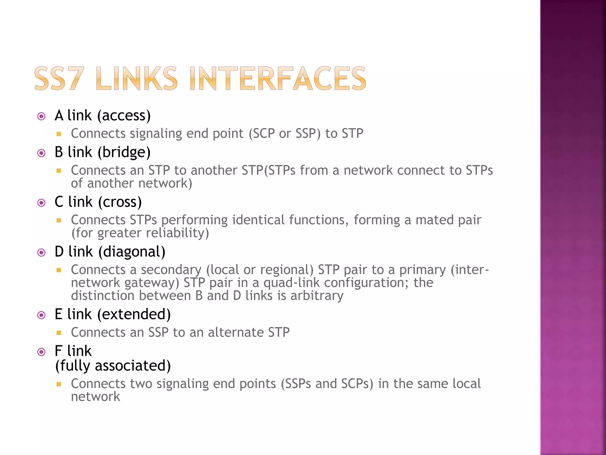 Signaling system 7 (ss7) | PPTX