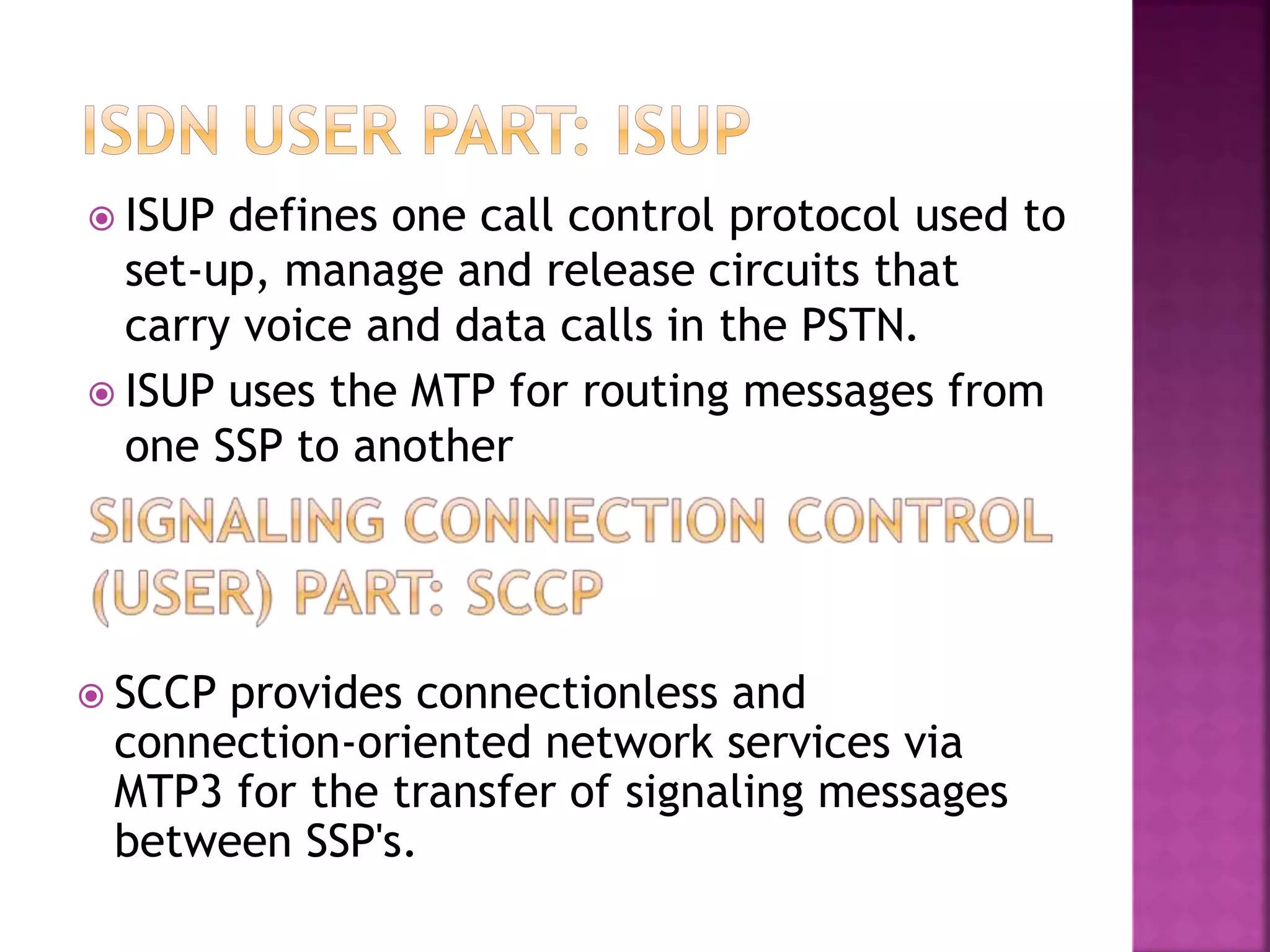 Signaling system 7 (ss7) | PPTX