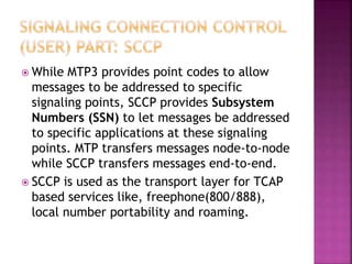 Signaling system 7 (ss7) | PPTX