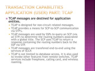 Signaling system 7 (ss7) | PPT