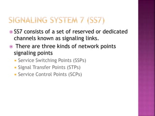 Signaling system 7 (ss7) | PPT