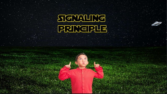 Signaling Principle In Multimedia Learning | PPTX