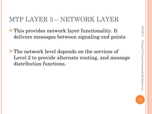 Signaling system 7 (ss7) | PPT | Computer Networking | Computing