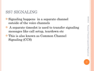 Signaling system 7 (ss7) | PPT