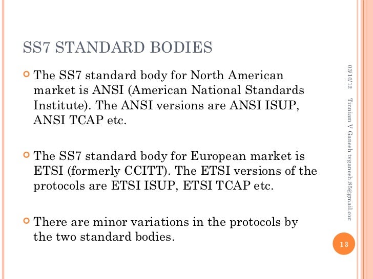Signaling system 7 (ss7)