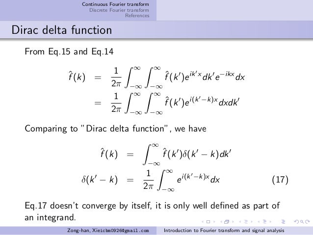 Delta Function Fourier Transform Delta Function Fourier Transform