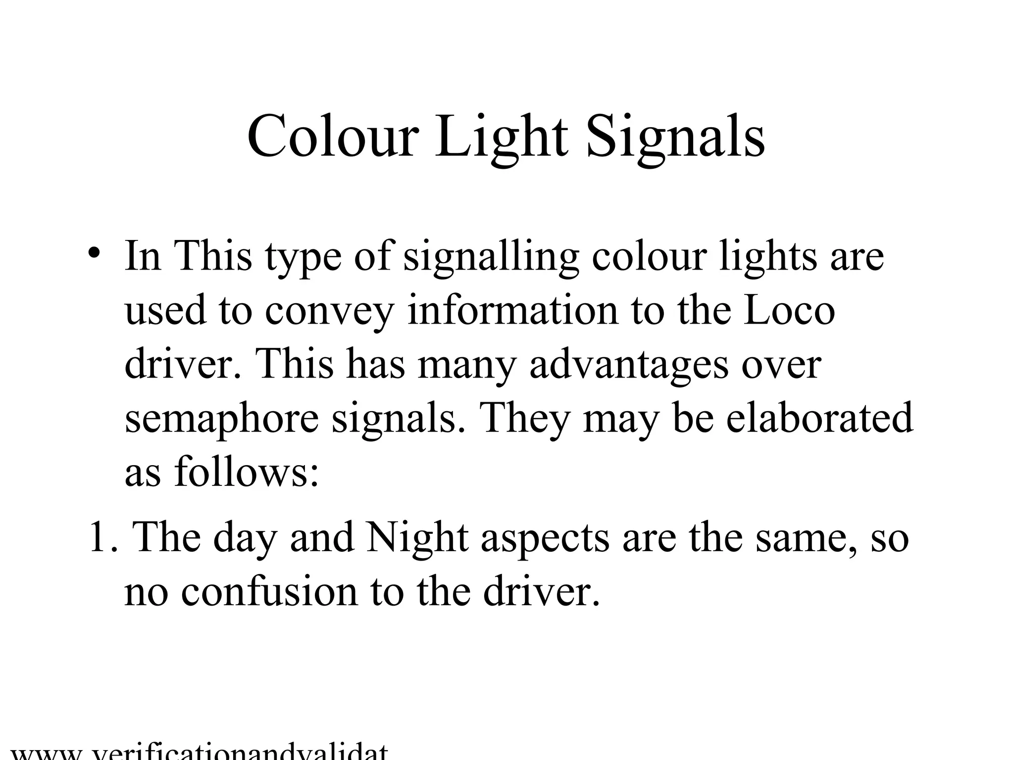 Introduction to Railway Signalling | PPT