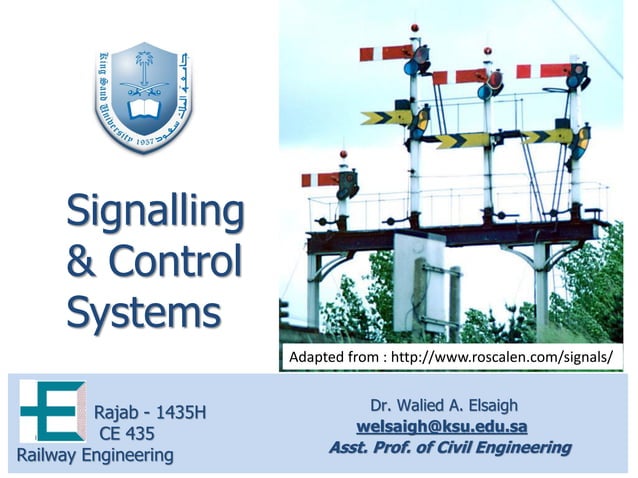 Railway Signalling & Control Systems | PPT