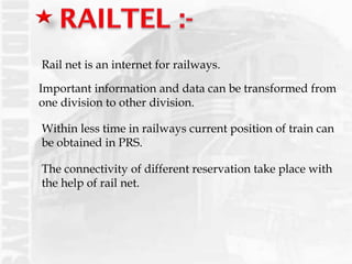 Signalling and telecommunication | PPTX | Rail Travel | Travel Type