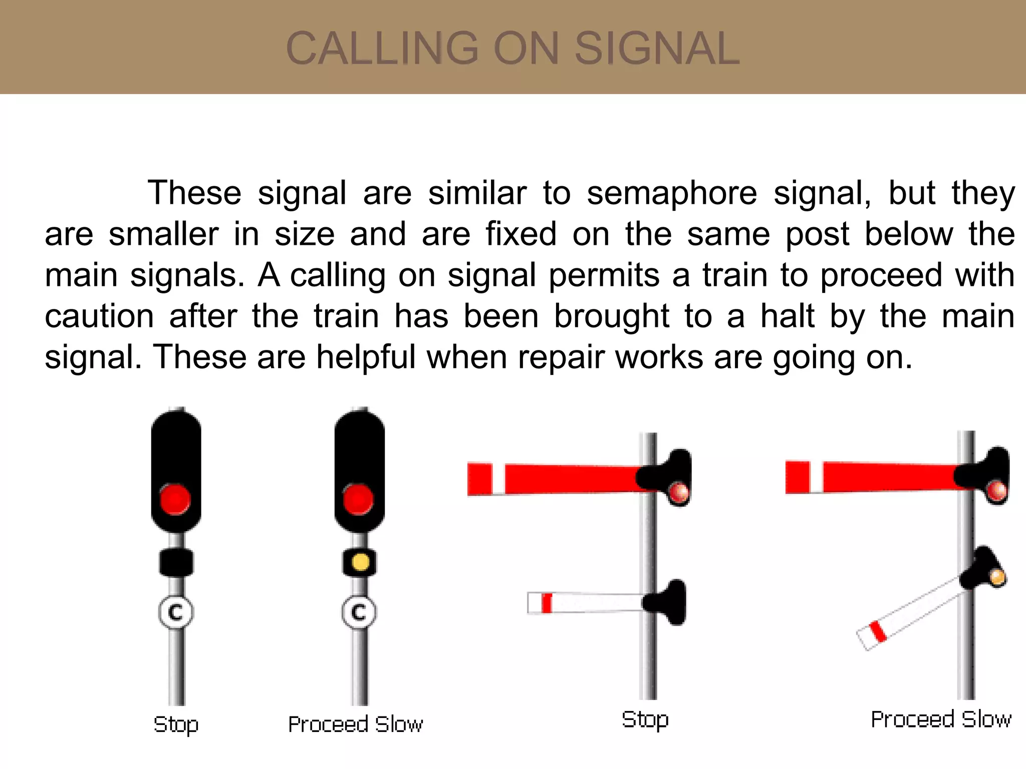 Signalling and Interlocking | PPTX