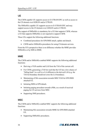 Signalling in EPC/LTE | PDF
