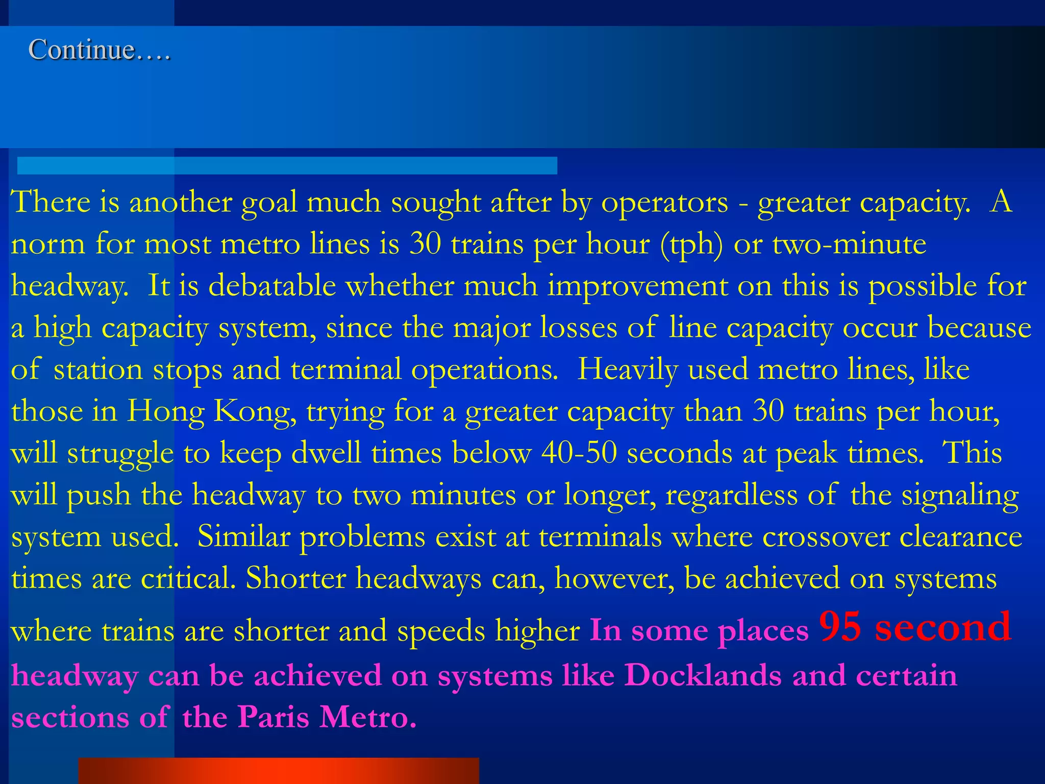 Basics of Metro Railway Signalling system | PPT