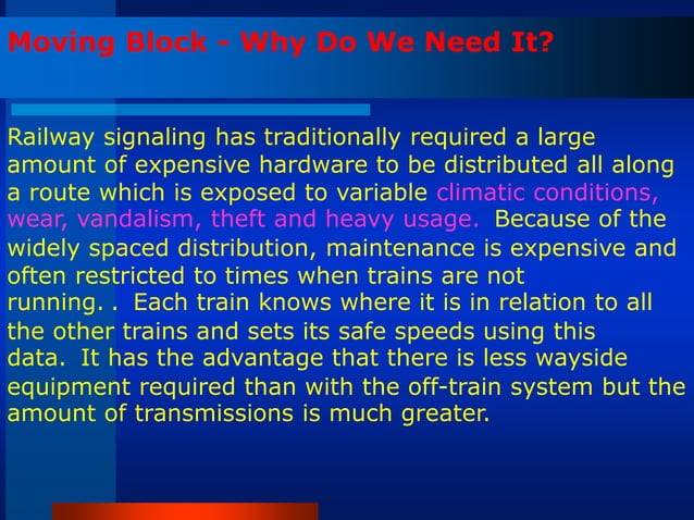 Basics of Metro Railway Signalling system | PPT | Rail Travel | Travel Type