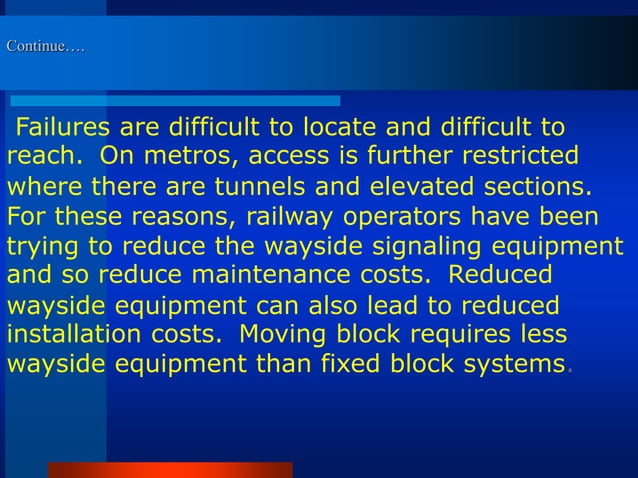 Basics of Metro Railway Signalling system | PPT | Rail Travel | Travel Type