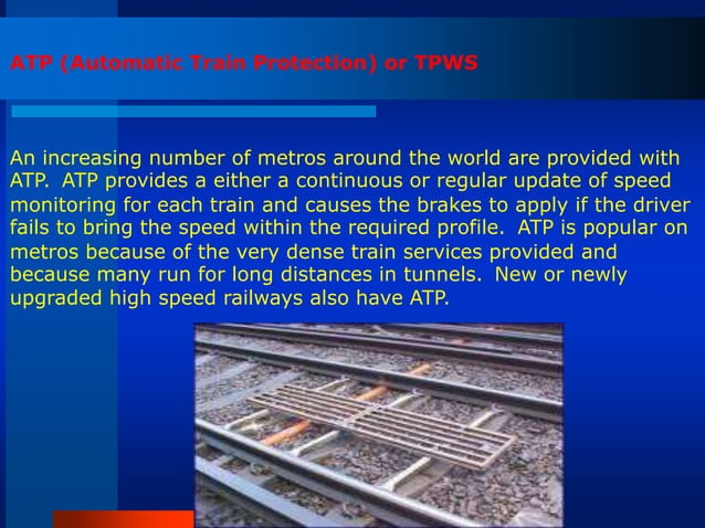Basics of Metro Railway Signalling system | PPT | Rail Travel | Travel Type