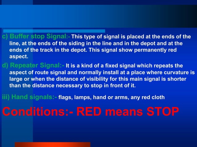 Basics of Metro Railway Signalling system | PPT | Rail Travel | Travel Type