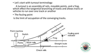 Signalling system of railway- Turnout ovierview | PPT