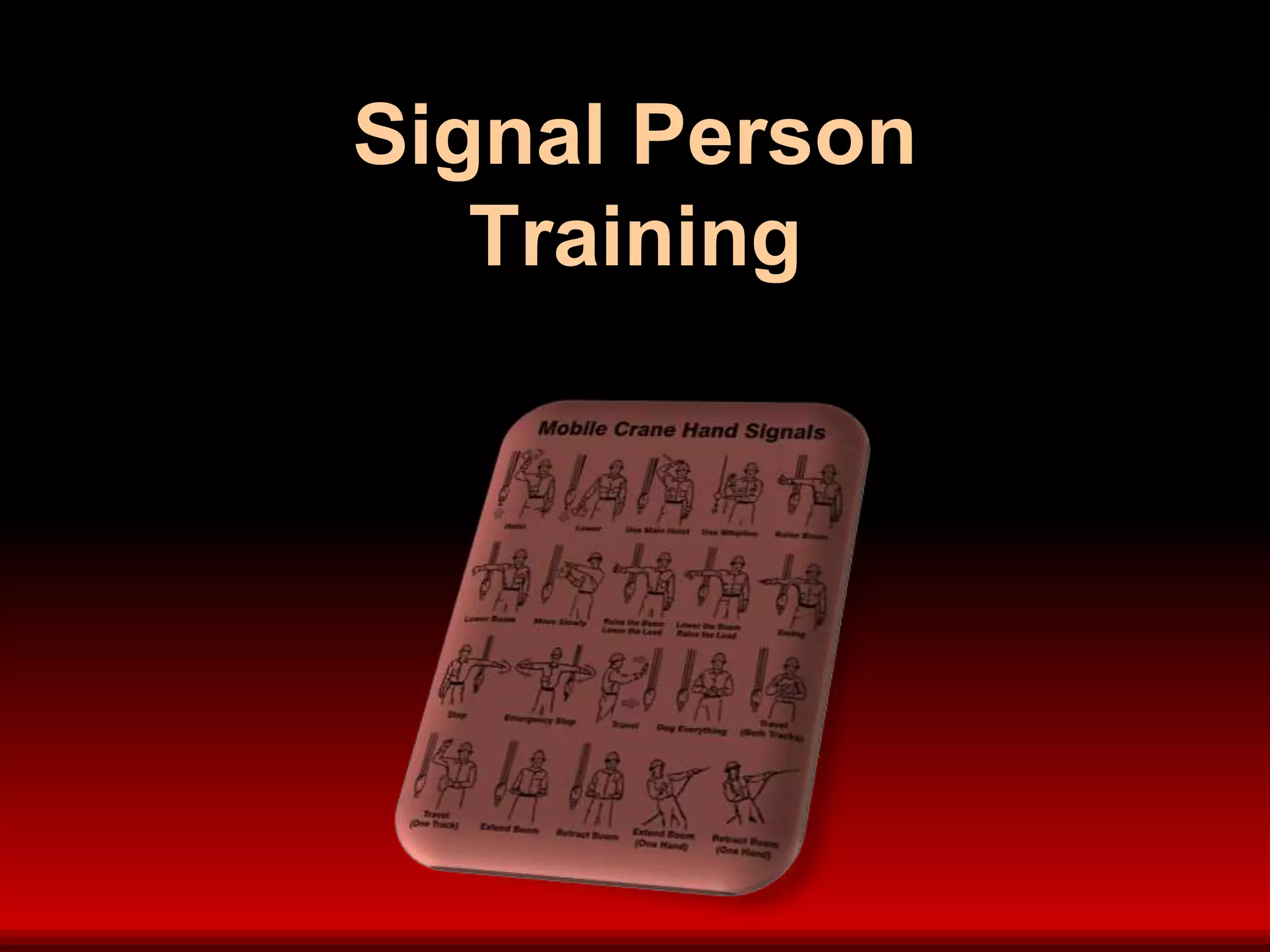 Signalman training | PPTX