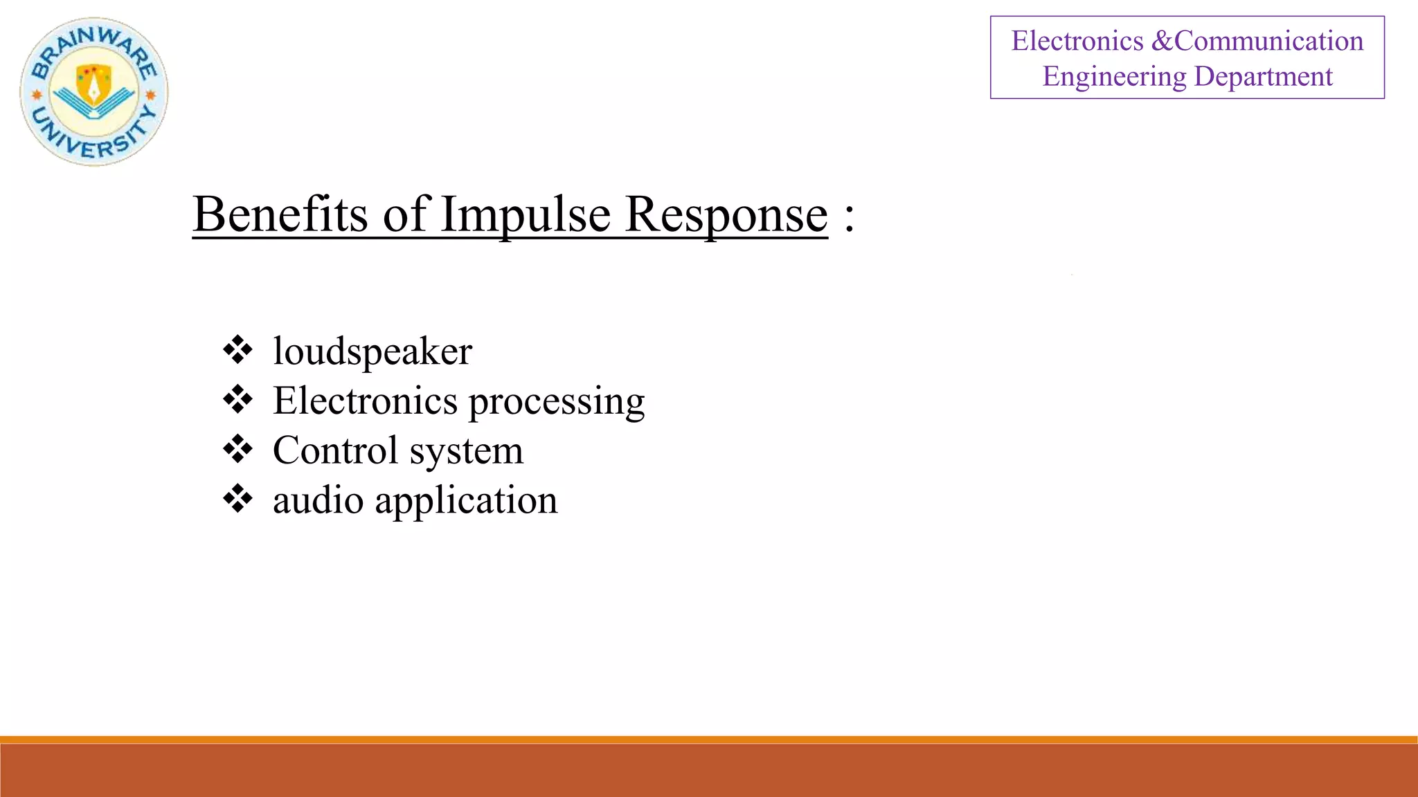Impulse Response ppt | PPTX