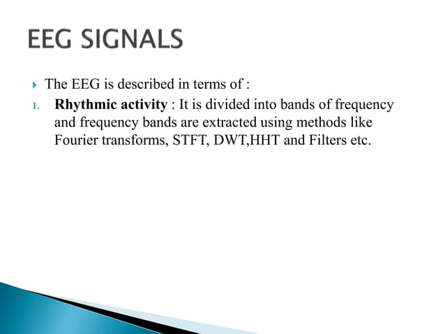 EEG Signal processing | PPTX | Classical Music | Music