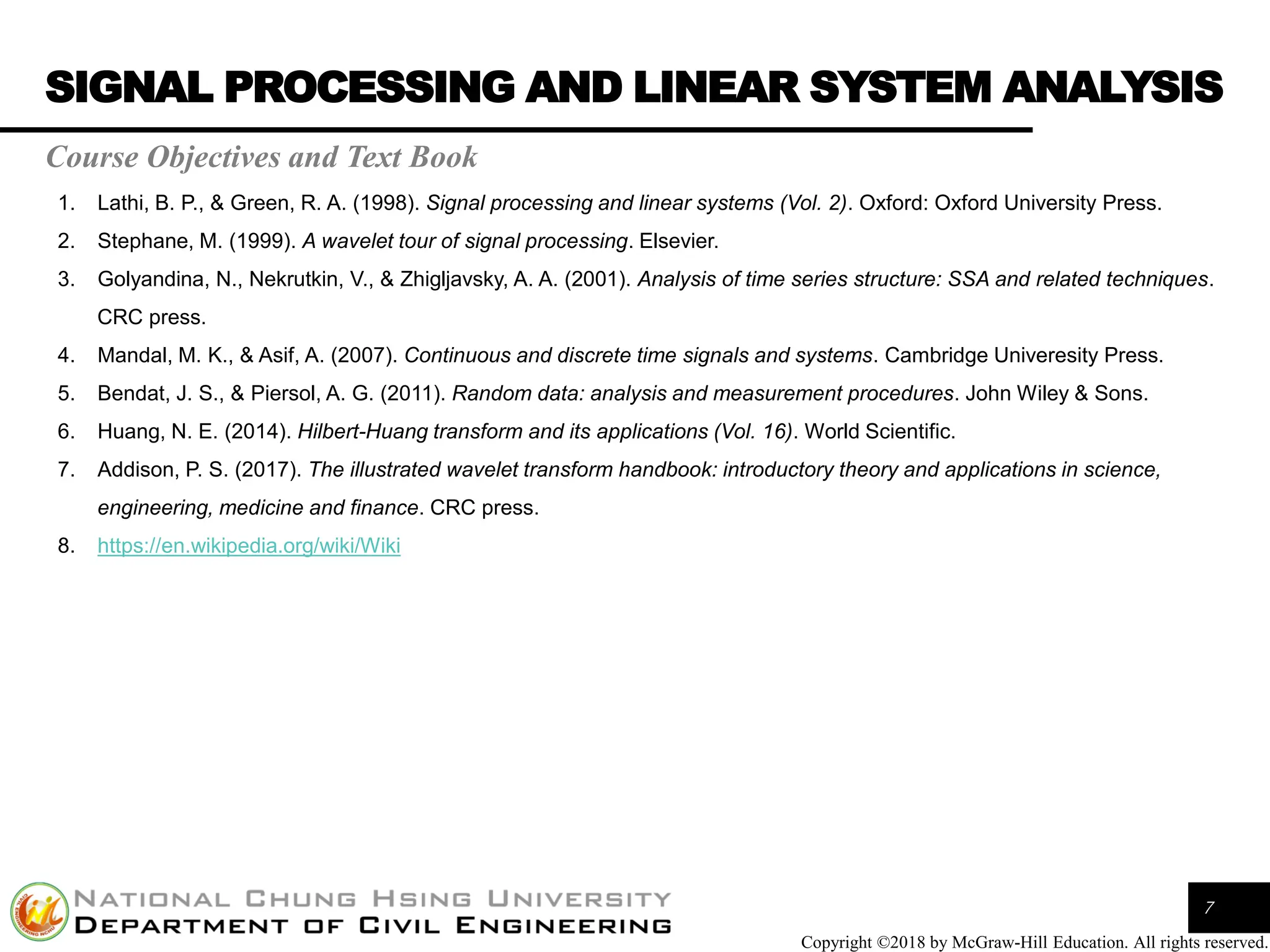 Signal Processing and Linear System Analysis | PDF