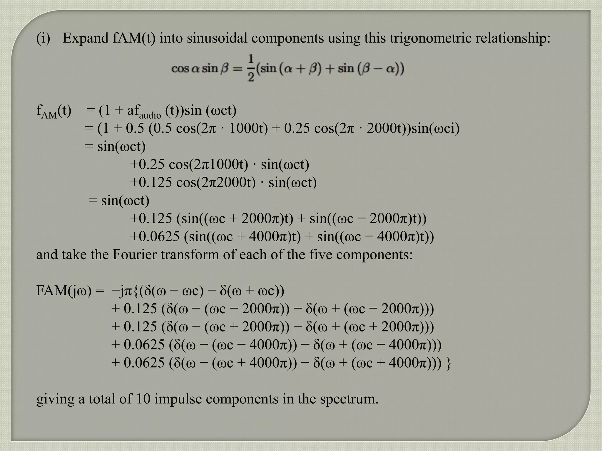 Signal Processing Assignment Help | PPTX